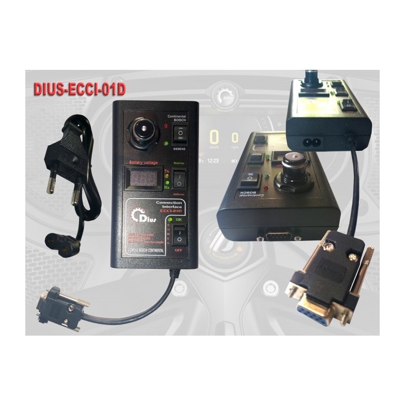 DIUS Interface 2-in-1 / ECM/Cluster + Power Interface (4-tec)