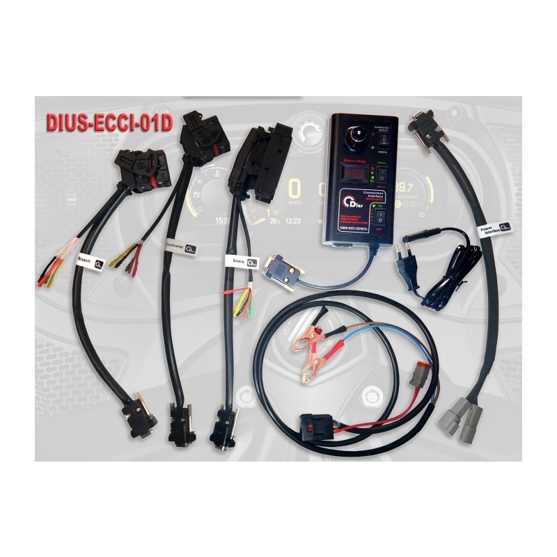 DIUS 4-in 1 ECM/Cluster + Dess 4 tec + Power Interface + MPI-3 adapter