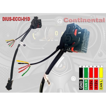 DIUS 4-in 1 ECM/Cluster + Dess 4 tec + Power Interface + MPI-3 adapter