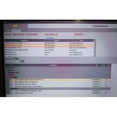 DIUS4 Flasher Unlimited All Stock and Tuning firmware